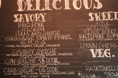 Dangerously Delicious Pies - Goat cheese Crab Corn Pies, Served in a ...