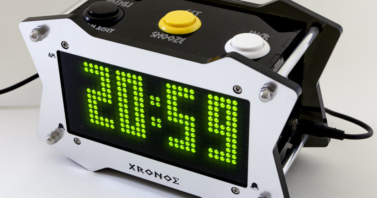 Xronos Arcade Alarm Clock - Own - Thrillist