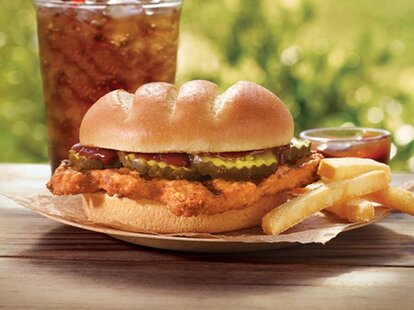 The BK Rib Sandwich - Eat - Thrillist Nation