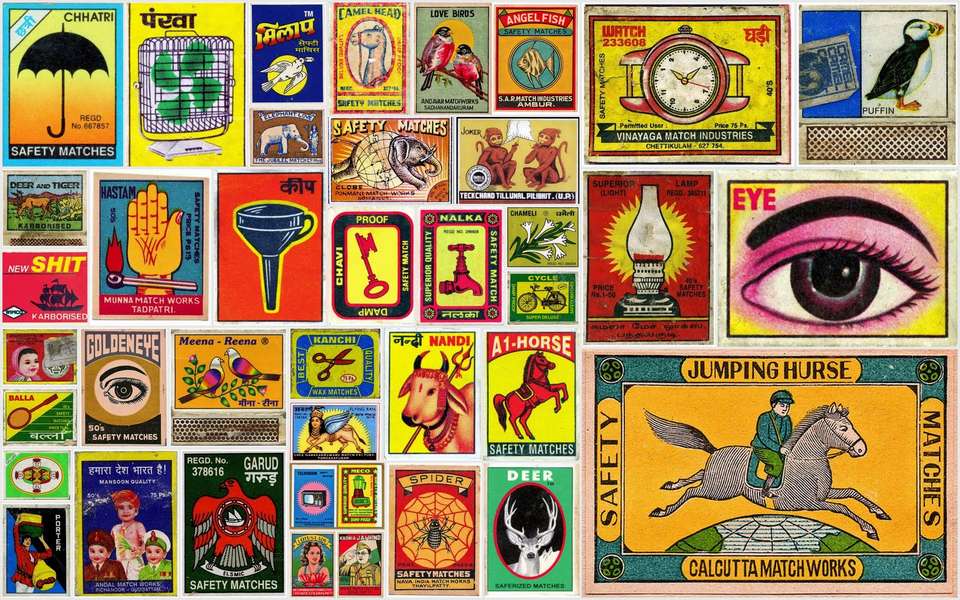 A Tour of Indian Matchbook Labels - Travel - Thrillist Nation