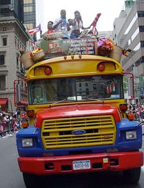 La Chiva - Party bus service in Manhattan from a cadre of Colombian ...