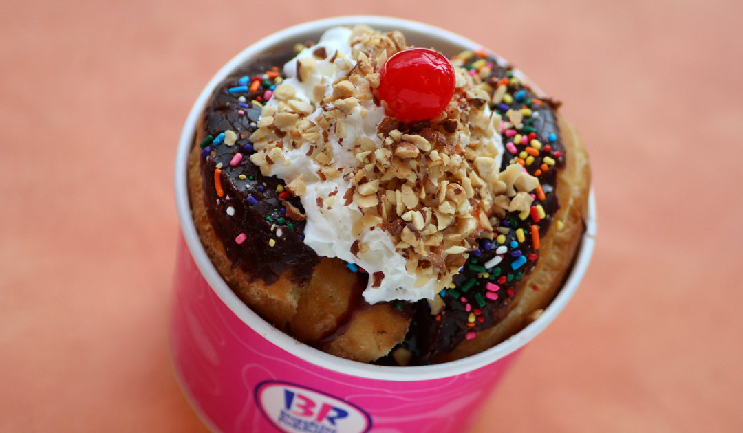 The Baskin-Robbins x Dunkin' Donuts Sundae - Eat - Thrillist