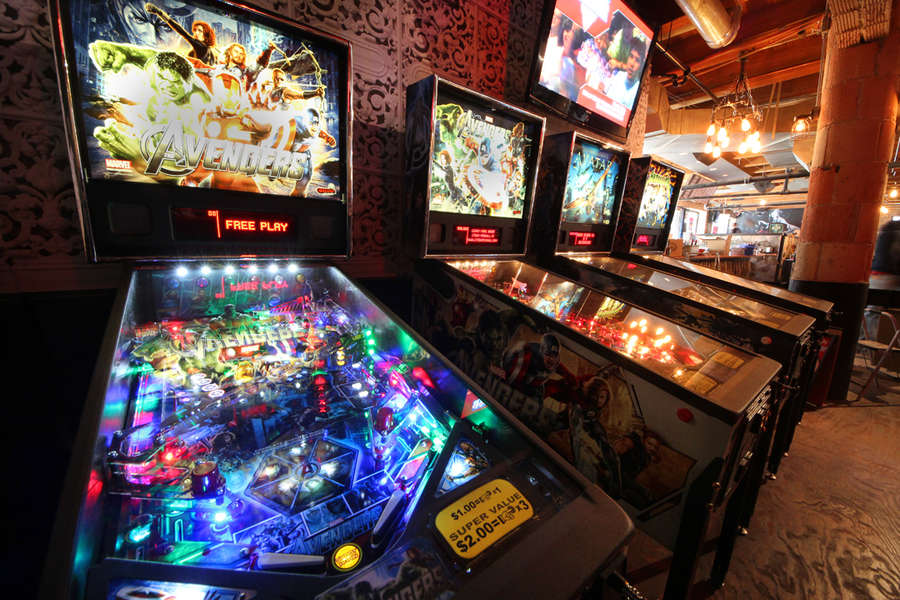 Headquarters Pinball Expansion - Drink - Thrillist Chicago