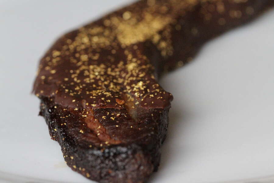Gold-covered chocolate bacon taste test - Thrillist Nation