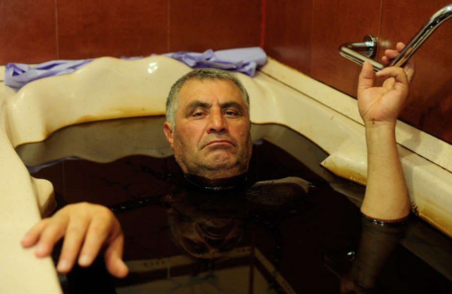 Azerbaijanian crude oil spa - Thrillist Nation