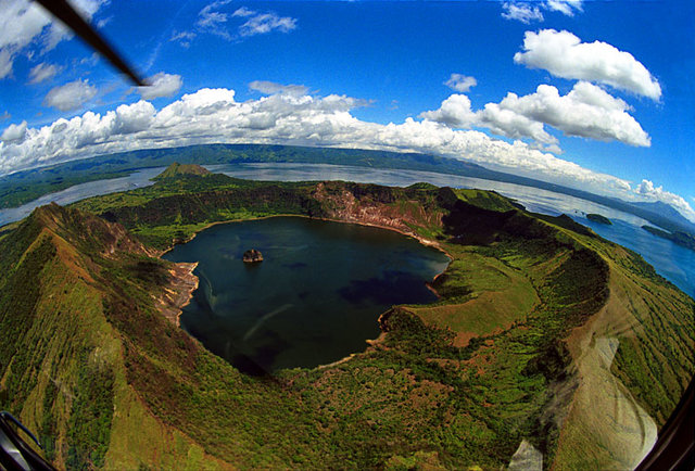 Vulcan Point Island in the Philippines