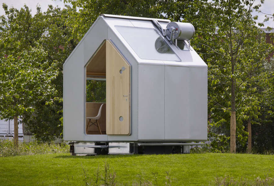 Diogene - Renzo Piano creates minimalist one-person mobile cabin ...