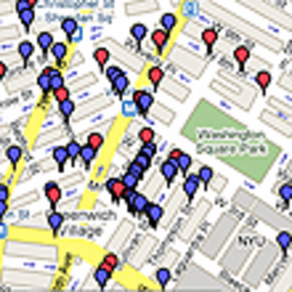 Map of NY Restaurants - Eat - Thrillist New York