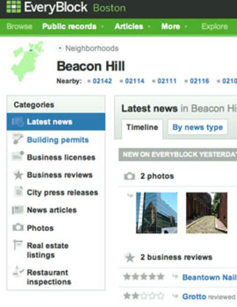 Everyblock - Thrillist