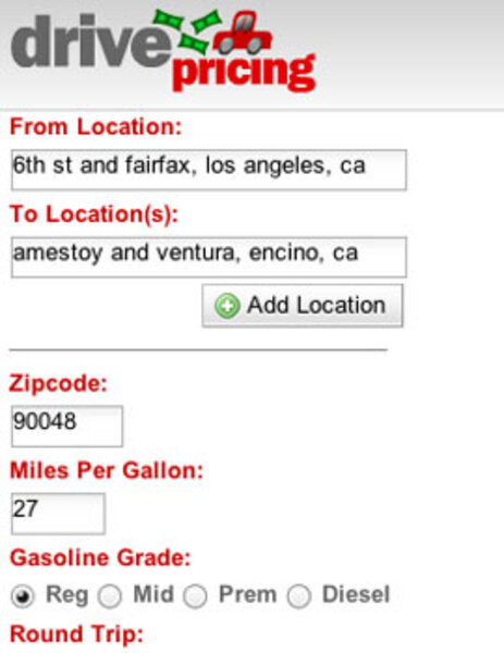 Drive Pricing - Own - Thrillist Los Angeles