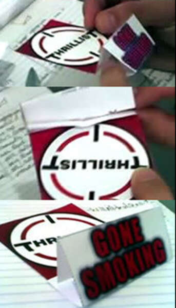 Gone Smoking Card - Drink - Thrillist New York