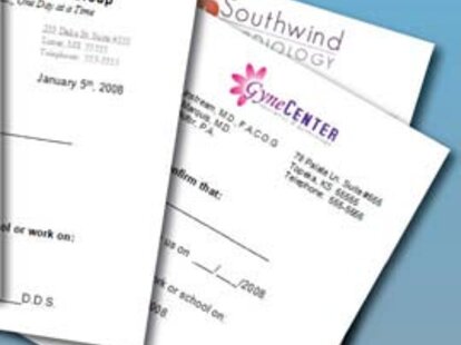 Fake Doctor's Notes - Thrillist Nation
