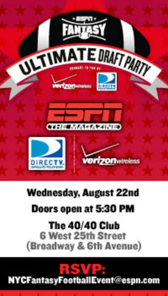 ESPN The Magazine's Ultimate Draft Party - Thrillist