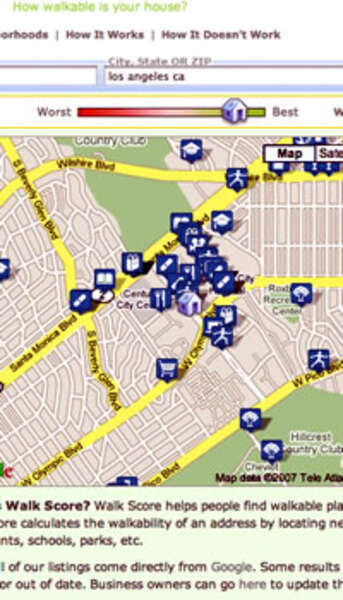 Walk Score - Own - Thrillist Los Angeles