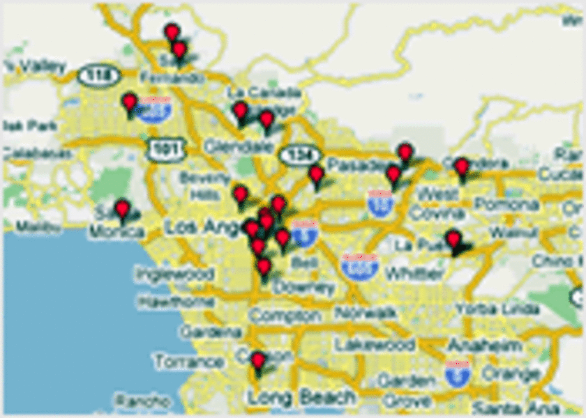 LA Homicide Map - Entertainment - Thrillist Los Angeles