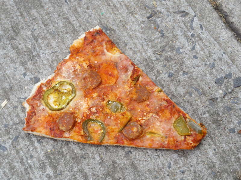 Before you throw that slice of pizza on the sidewalk, read this ...