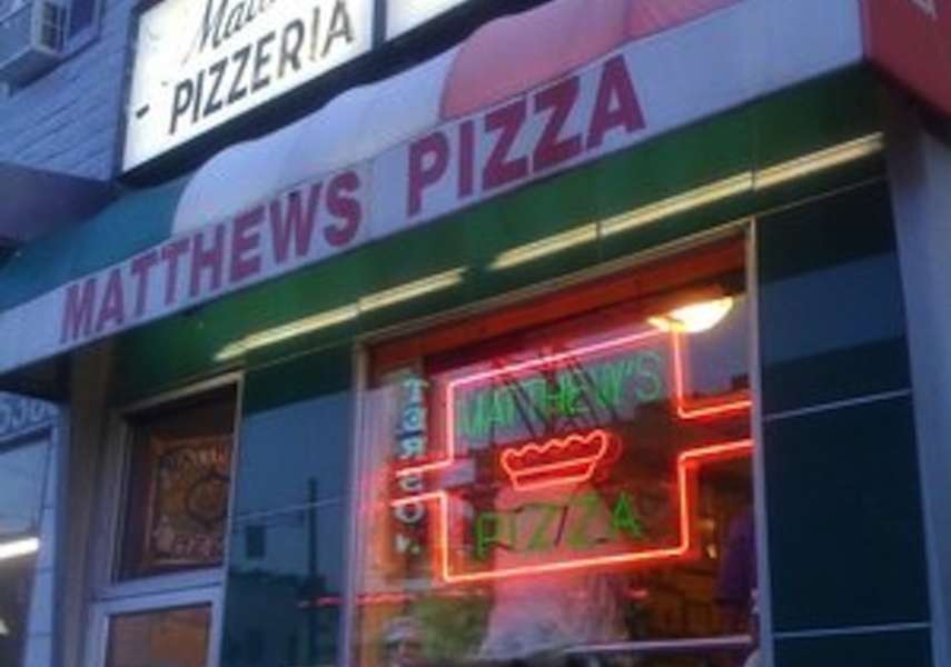 Matthew's Pizza: A Restaurant in Baltimore, MD - Thrillist