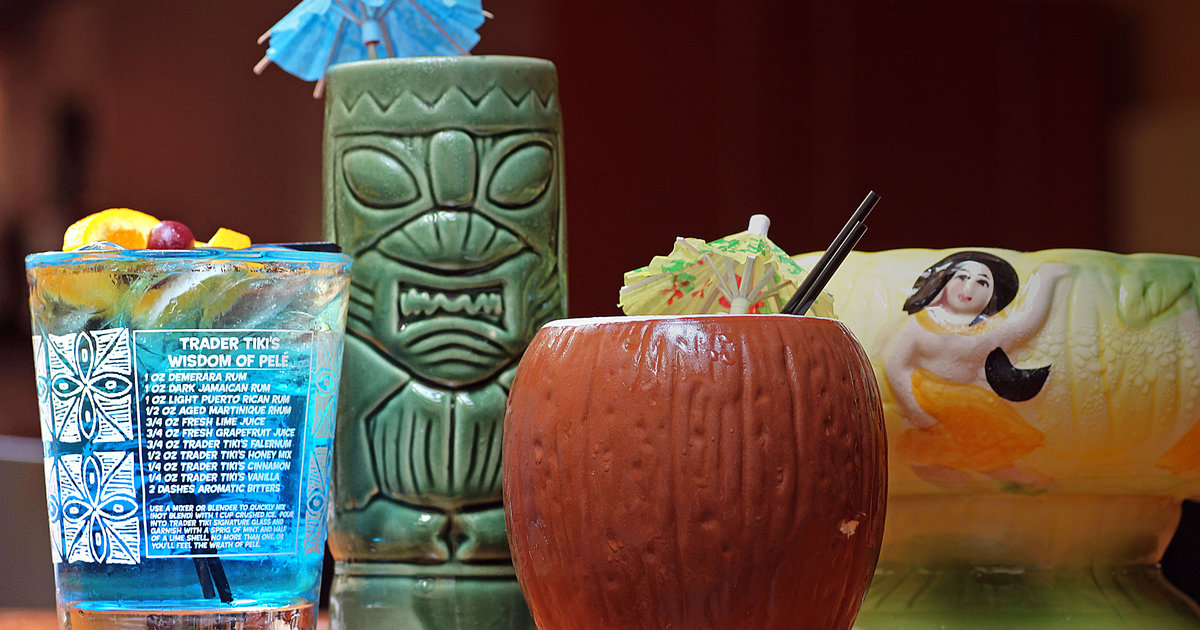 Tiki Time at The Majestic: A Washington DC, VA Bar.