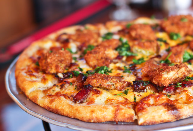 Slice & Pint - This Insane Pork Belly Pizza is Made with Beer in Emory ...