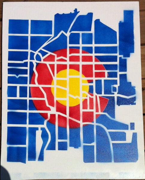 A Map That's Also A Flag - Own - Thrillist Denver