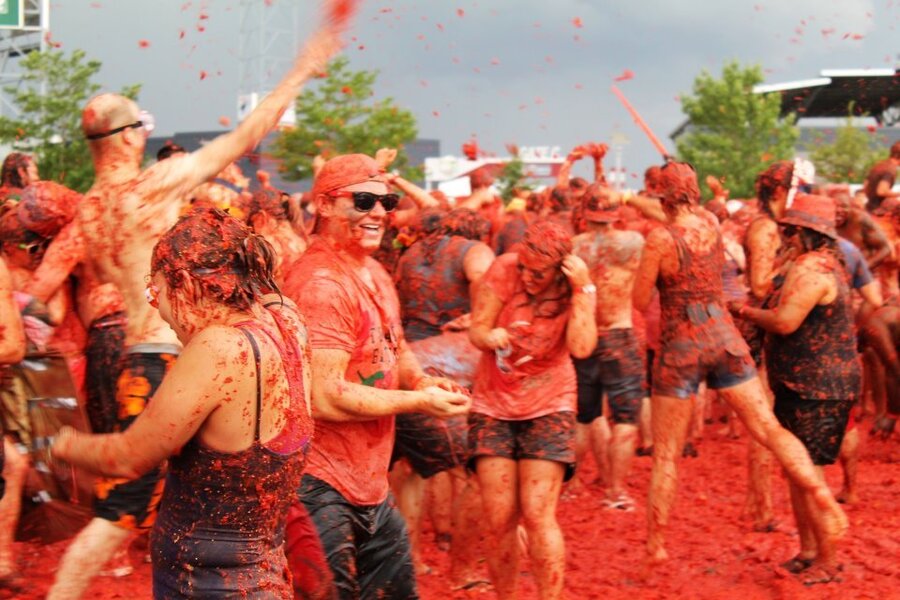 Tomato Battle - Entertainment - Thrillist Portland