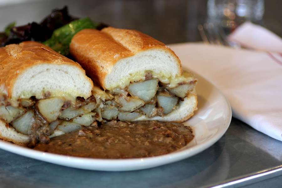 Boxing Room's Secret French Fry Po' Boy - Eat - Thrillist San Francisco