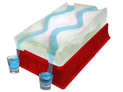 Lush Life Ice Luge Mold - Thrillist Nation