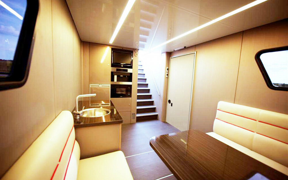 Inside 2 Story Rv