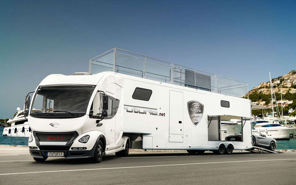 Luxury RV from MOST Mobile Specials Let You Travel With Amenities Like ...