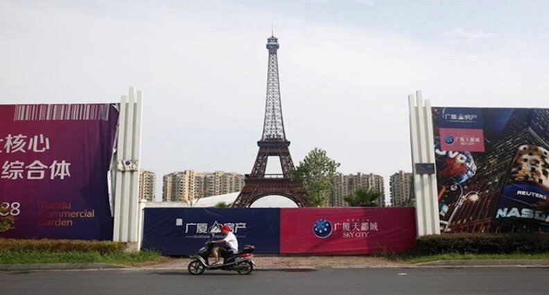 Paris in China - A Photo Tour of 'ghost town' Tianducheng with Eiffel ...