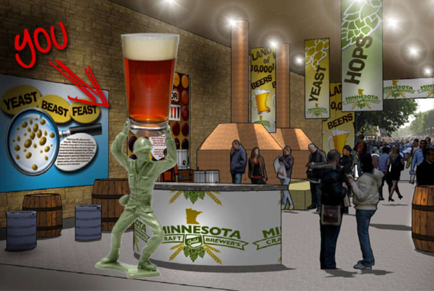 The MN State Fair's Craft Beer Hall: A Bar in St Paul, MN - Thrillist