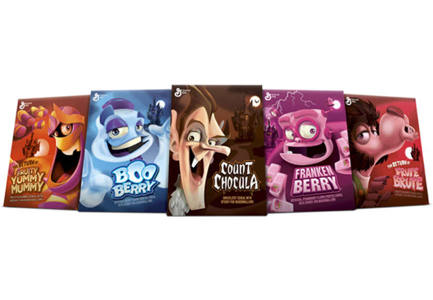 Count Chocula, Boo Berry, Yummy Mummy and Other Retro Monster Cereals ...