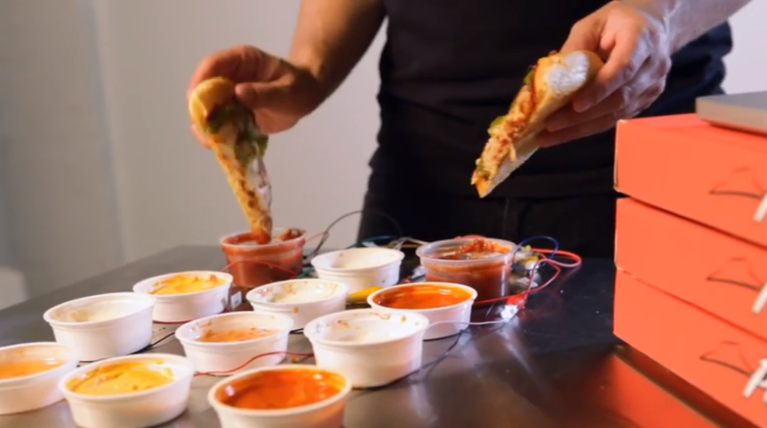 Pizza Hut Canada Invents Dip Hop - Play Music by Dipping Pizza Slices ...